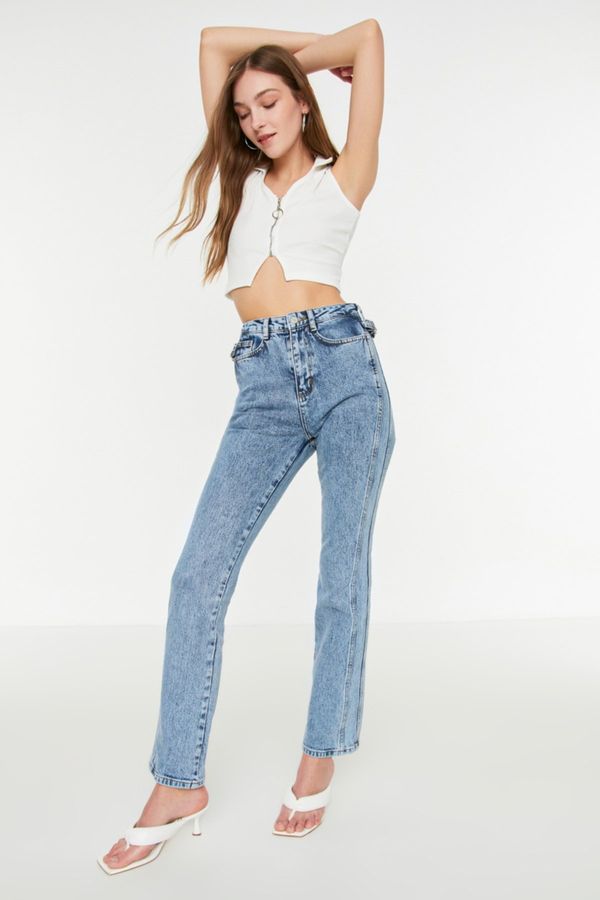 TRENDYOL JEANS - BLUE - BOYFRIEND