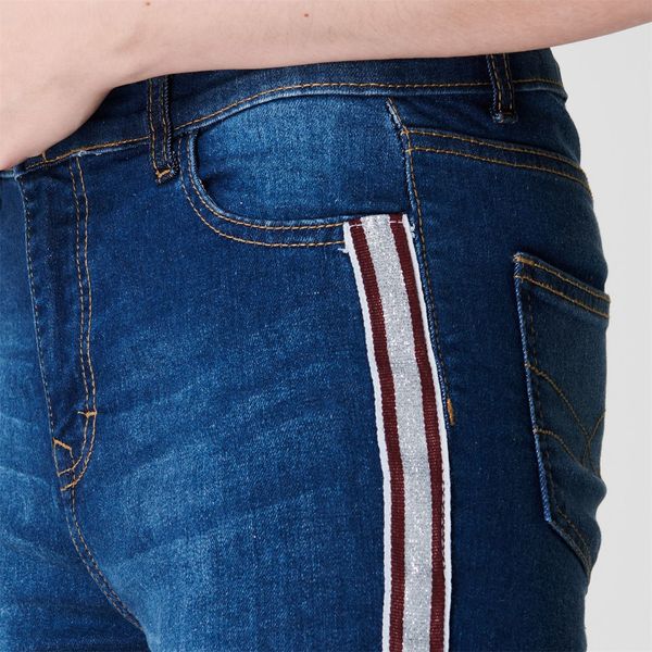 GOLDDIGGA STRIPE JEANS LADIES