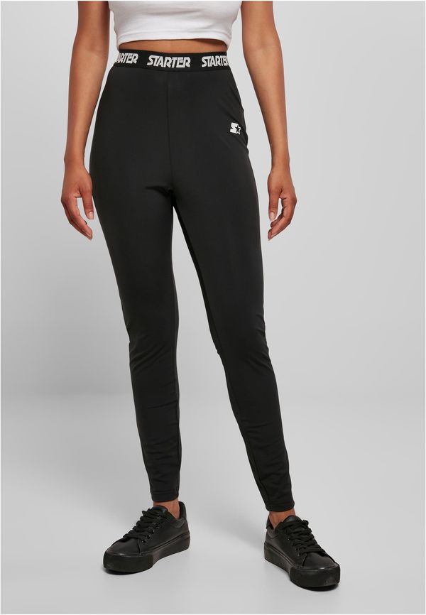 WOMEN'S LEGGINGS STARTER LOGO TAPE BLACK