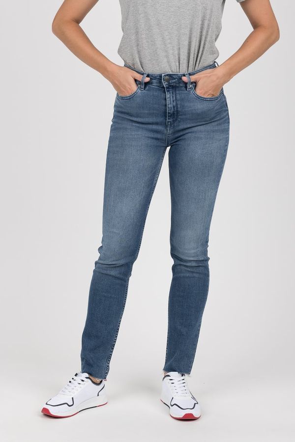 TOMMY HILFIGER JEANS - RIVERPOINT CIGARETTE HW A DIAMO BLUE-GREY