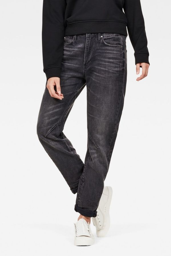 JEANS - G-STAR ARC 2.0 3D MID BOYFRIEND WMN GREY-BLACK