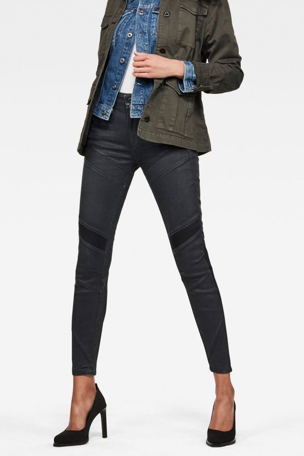JEANS - G-STAR MOTAC-X D-3D HIGH SKINNY ANKLE WMN GREY-BLACK