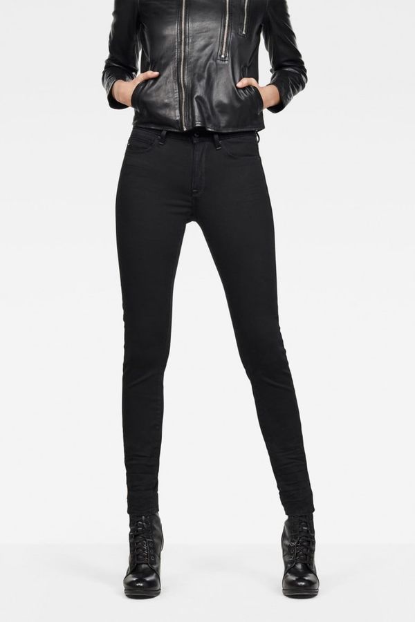 JEANS - G-STAR G-STAR SHAPE HIGH SUPER SKINNY WMN BLACK