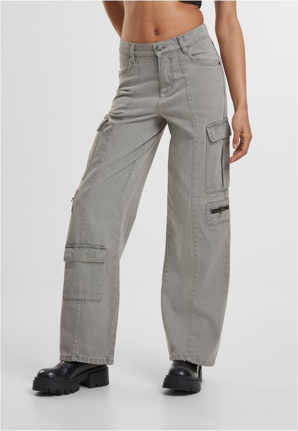 WOMEN'S JEANS LOOSE UTILITY GREY