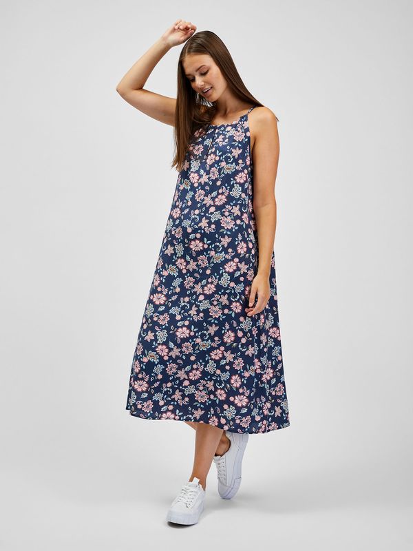 GAP MAXI DRESS WITH FLORAL PATTERN - WOMEN