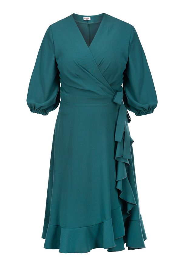ŽENSKA HALJINA KARKO KARKO_DRESS_SA852_GREEN