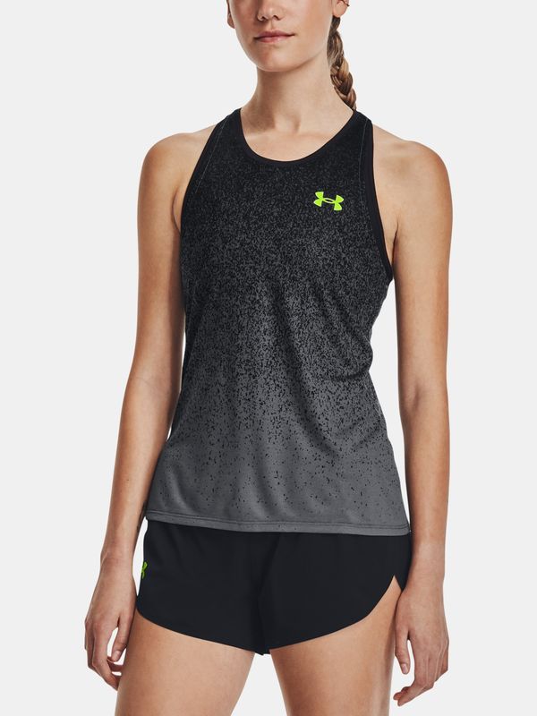 UNDER ARMOUR TANK TOP UA RUSH CICADA SINGLET-BLK - WOMEN