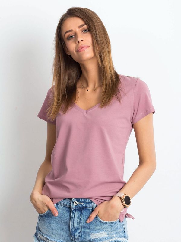 ŽENSKA MAJICA KRATKIH RUKAVA FASHIONHUNTERS V-NECK