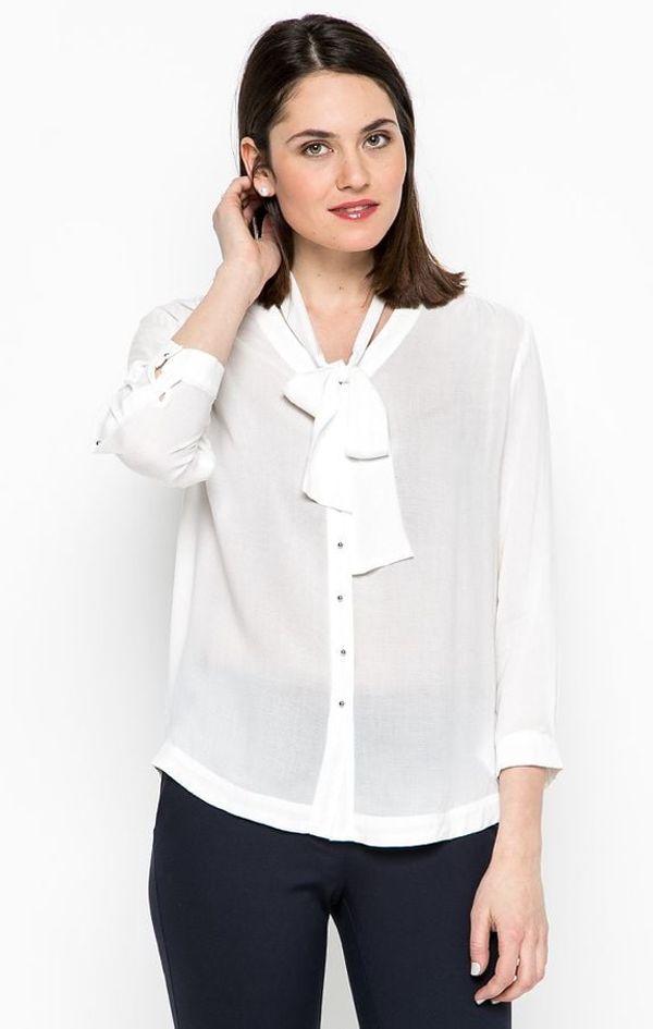 BLOUSE - TOMMY HILFIGER DALE BLOUSE 3/4 SL WHITE