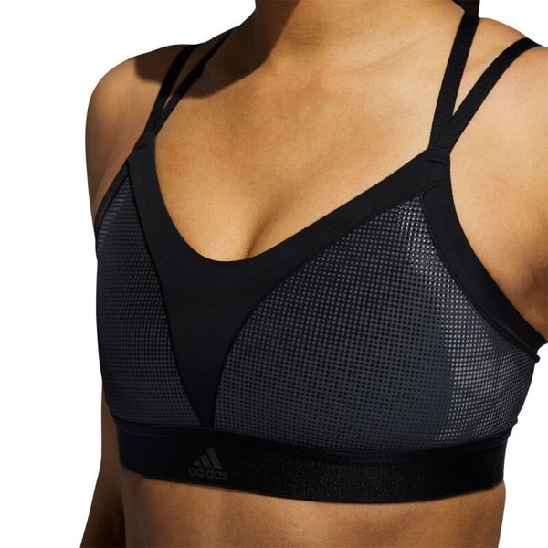 ADIDAS AM L FS+ SPORTS BRA BLACK, XS