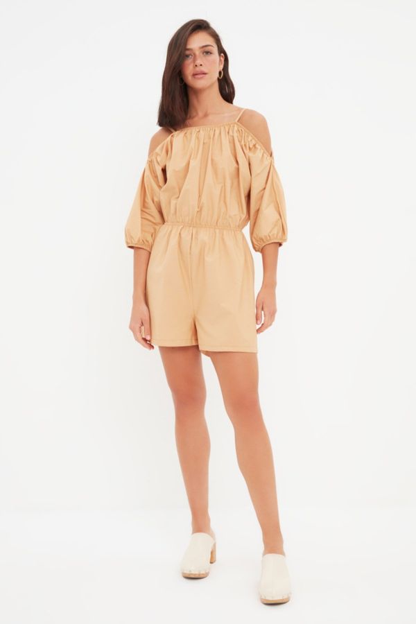 TRENDYOL JUMPSUIT - BRAUN - REGULAR FIT