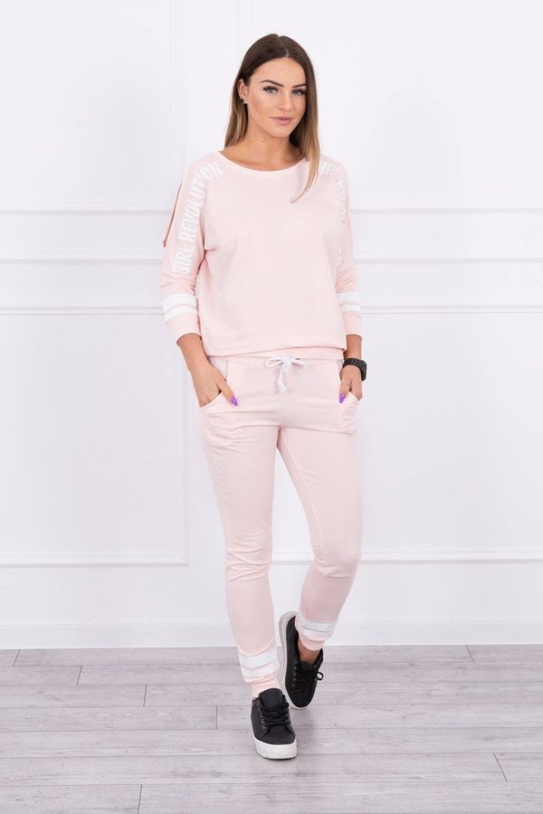 GIRL REVOLUTION POWDER PINK SET