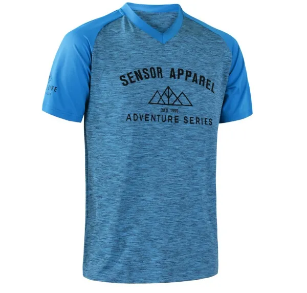MEN'S JERSEY SENSOR CYKLO CHARGER BLUE
