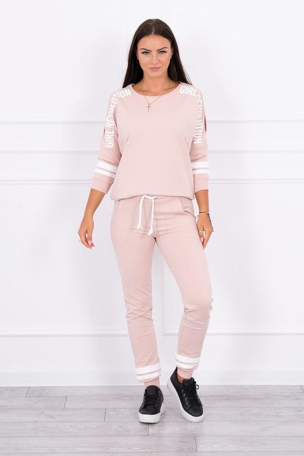 GIRL REVOLUTION SET DARK POWDER PINK