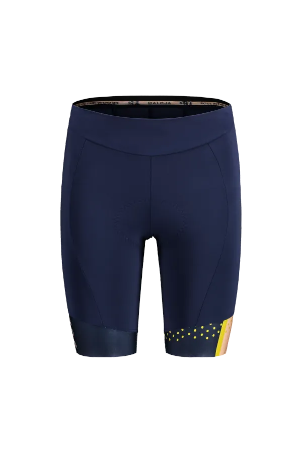 WOMEN'S CYCLING SHORTS MALOJA GOLDPIPPANM