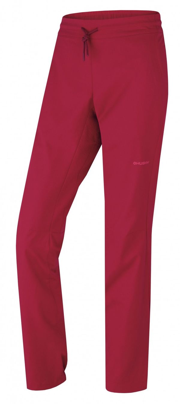 WOMEN'S OUTDOOR PANTS HUSKY SPEEDY LONG L MAGENTA