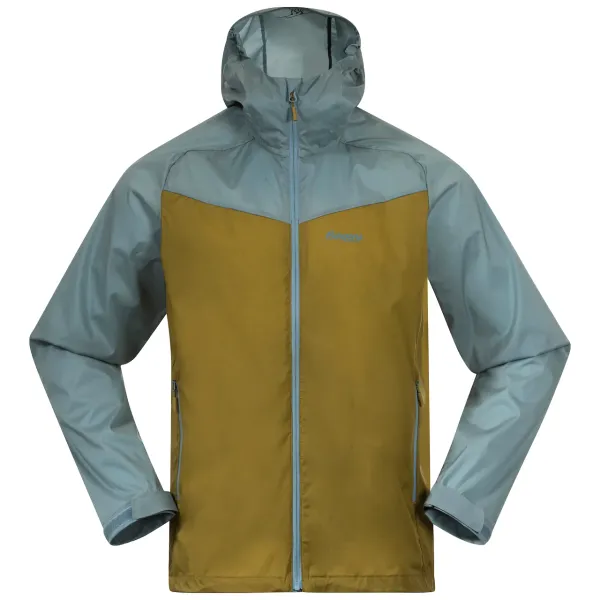 MEN'S BERGANS MICROLIGHT JACKET OLIVE GREEN/SMOKE BLUE