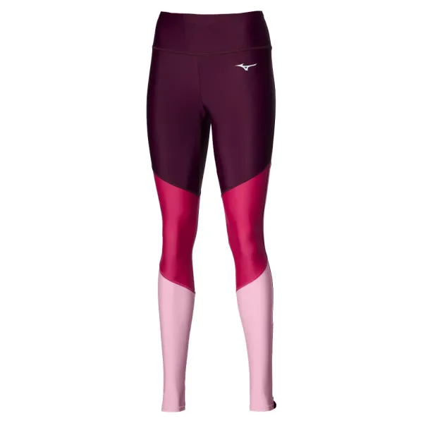 WOMEN'S MIZUNO CORE LONG TIGHT / PERSIAN RED TROUSERS