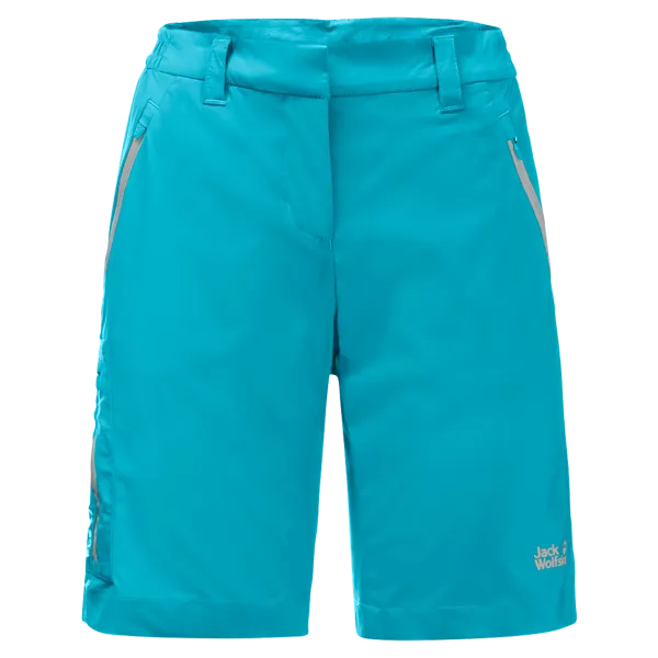 WOMEN'S SHORTS JACK WOLFSKIN OVERLAND SHORTS DARK AQUA