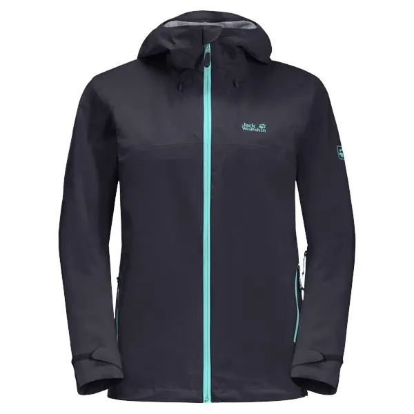 WOMEN'S JACKET JACK WOLFSKIN HIGHEST PEAK 2.5L GRAPHITE