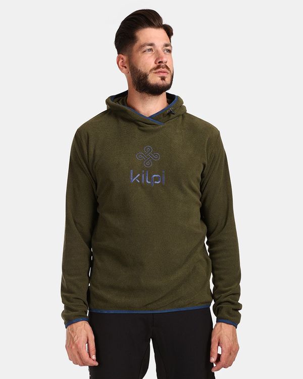MEN'S FLEECE HOODIE KILPI FLOND-M GREEN