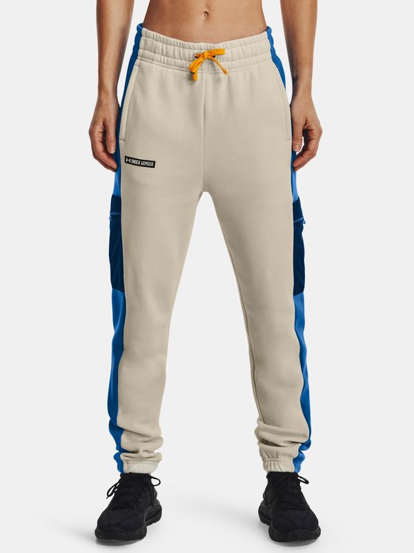 UNDER ARMOUR SWEATPANTS RIVAL FLEECE PANT-BRN - WOMEN