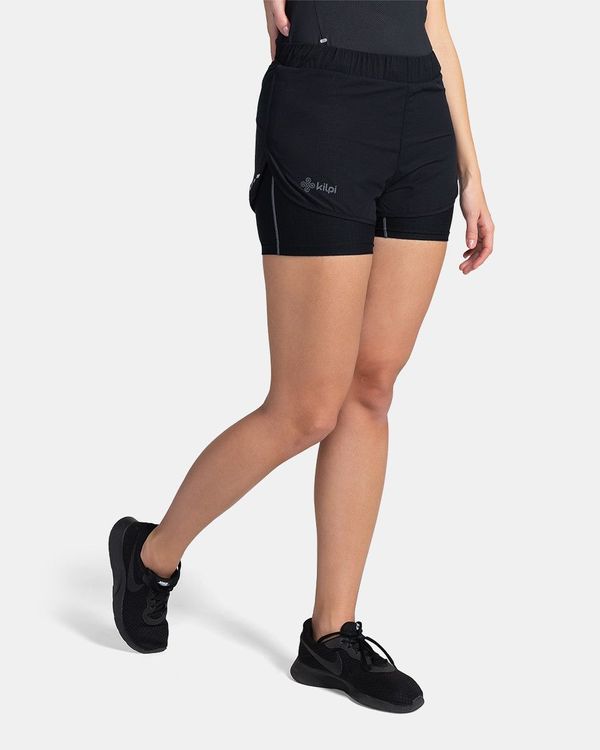 WOMEN'S RUNNING SHORTS KILPI BERGEN-W BLACK