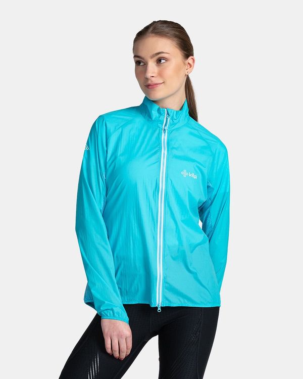 WOMEN'S RUNNING JACKET KILPI TIRANO-W BLUE