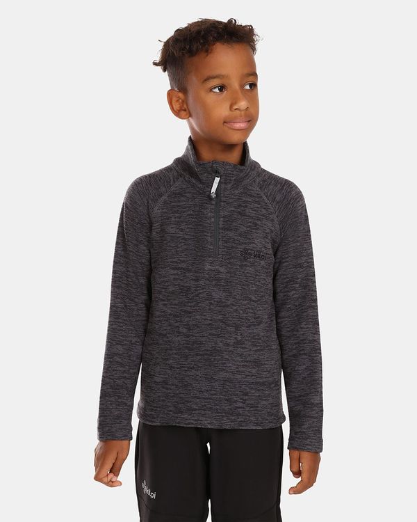 CHILDREN'S FLEECE SWEATSHIRT KILPI ALMERI-J DARK GREY
