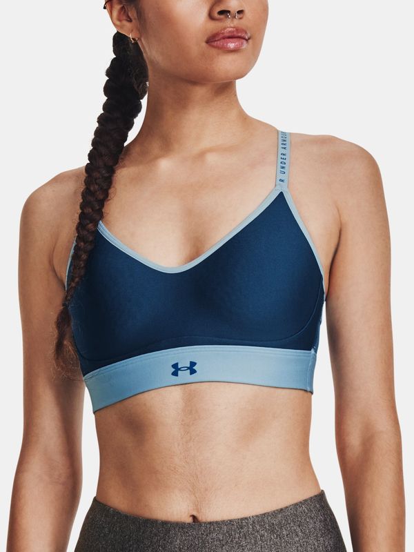UNDER ARMOUR BRA INFINITY COVERED LOW-BLU - WOMEN