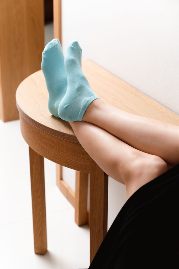 SOCKS 052-043 SKY BLUE
