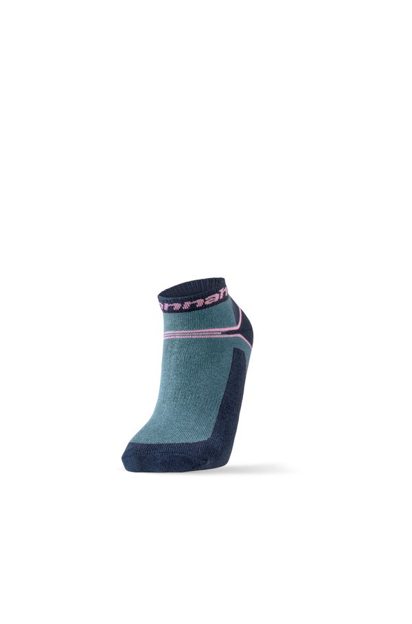 HANNAH BANKLE W II SMOKE BLUE SOCKS (LOTUS)