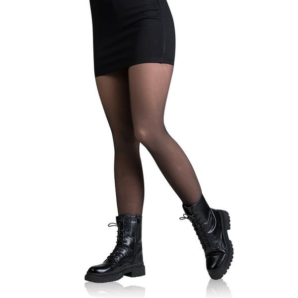 BELLINDA WARM & TRANSPARENT 50 DAY - LADIES WARM TIGHTS 50 DAY - BLACK