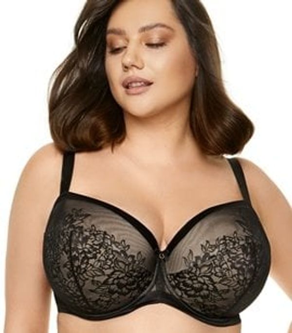 REINFORCED BRA PORTO / B4 - BLACK