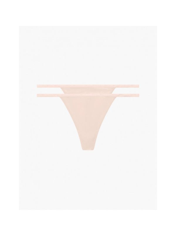 CALVIN KLEIN UNDERWEAR 2-PIECE THONG - WOMEN
