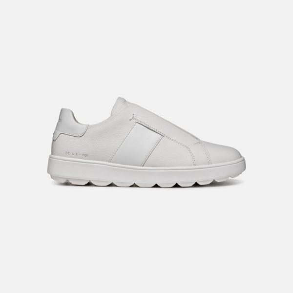 GEOX WHITE WOMEN'S SNEAKERS SPHERICA ECUB-1 - WOMEN'S
