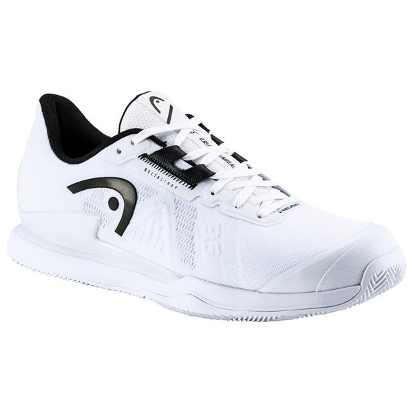 HEAD SPRINT PRO 3.5 CLAY WHITE/BLACK MEN'S TENNIS SHOES EUR 44