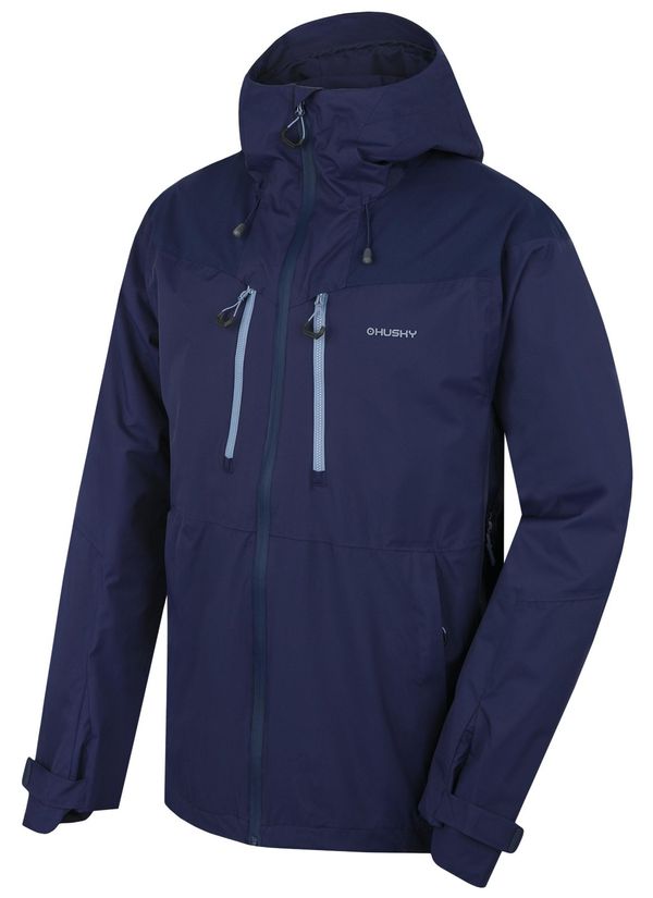 MEN'S HARDSHELL JACKET HUSKY NICKER M BLUE