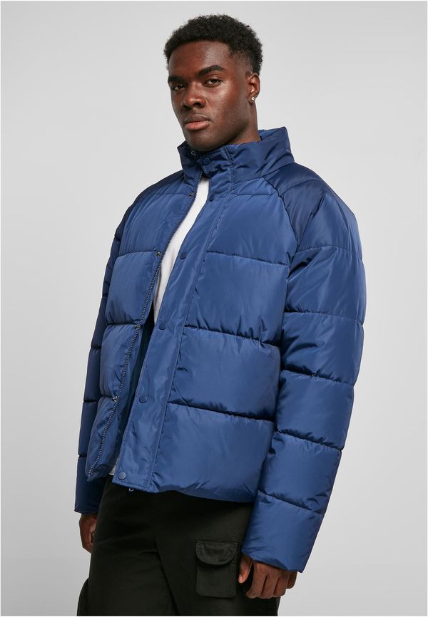 RAGLAN PUFFER JACKET DARK BLUE