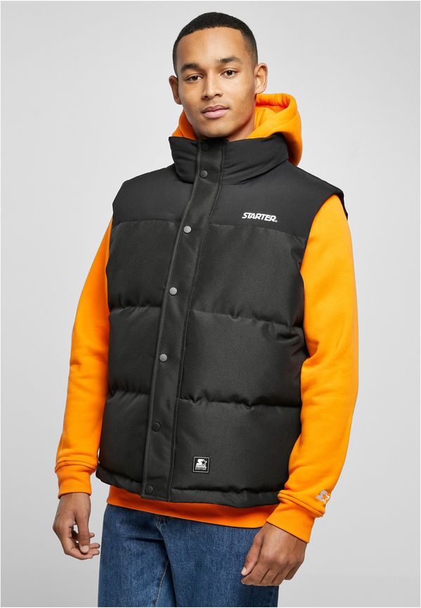 STARTER PUFFER VEST BLACK