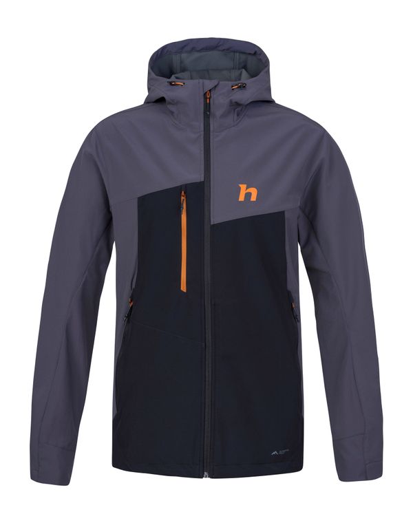 MEN'S SOFTSHELL JACKET HANNAH CARSTEN II INDIA INK/ANTHRACITE