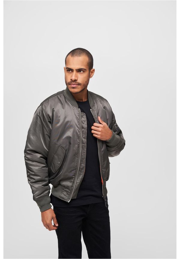 MA1 CHARCOAL BOMBER JACKET