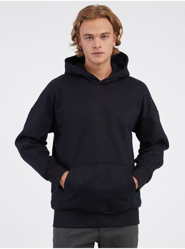 BLACK MENS BASIC HOODIE ONLY & SONS DAN - MEN