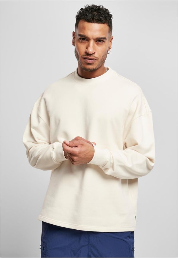 ORGANIC OVERSIZED BOXES CREW WHITESAND