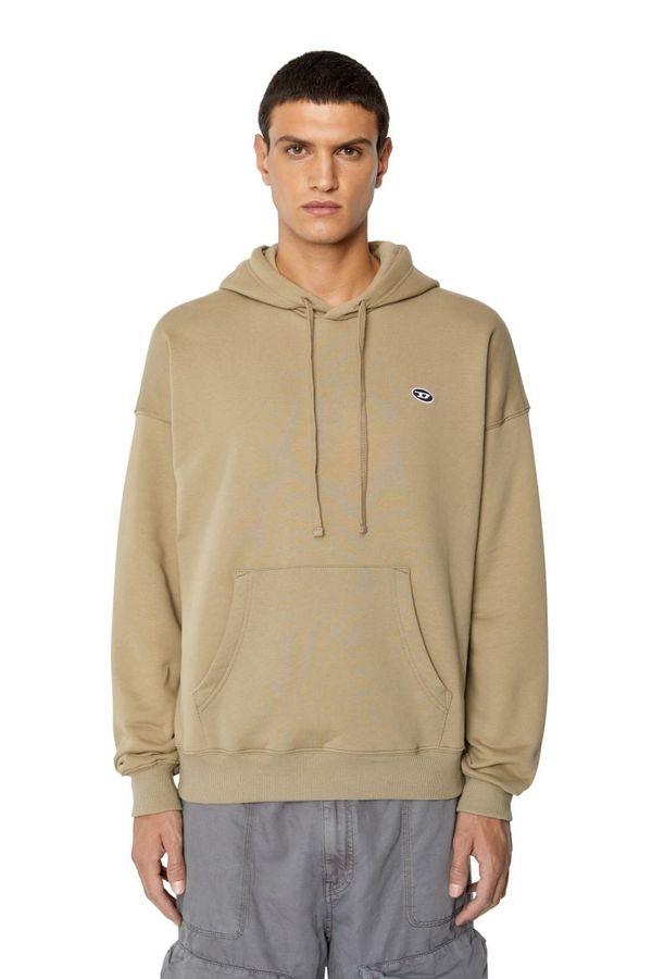 DIESEL SWEATSHIRT - S-ROB-HOOD-DOVAL-PJ SWEAT-SHIR BEIGE