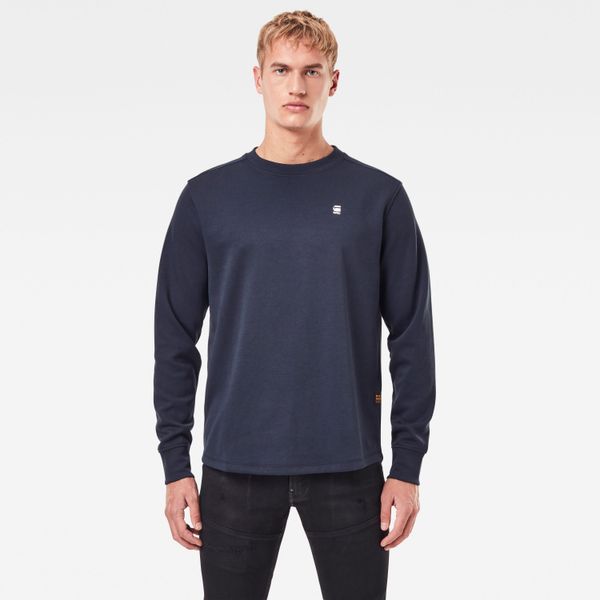 G-STAR SWEATSHIRT - LASH R SW L\S DARK BLUE