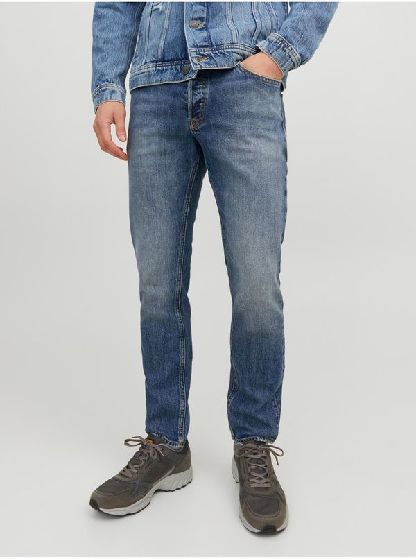 BLUE MEN STRAIGHT FIT JEANS JACK & JONES TIM - MEN