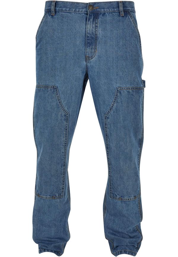 DOUBLE KNEE JEANS LIGHT BLUE WASHED