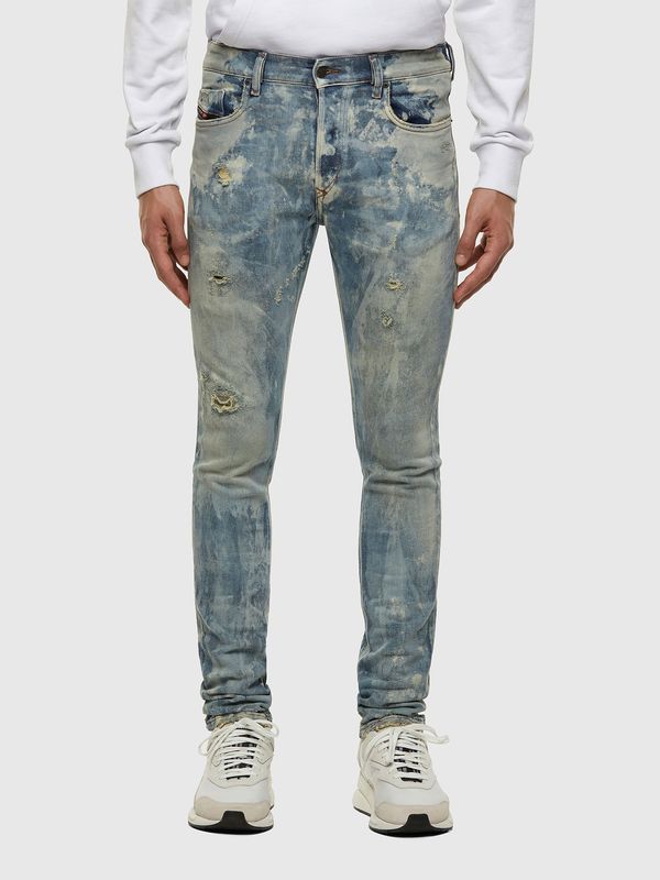 DIESEL JEANS - TEPPHARX L.32 TROUSERS LIGHT BLUE