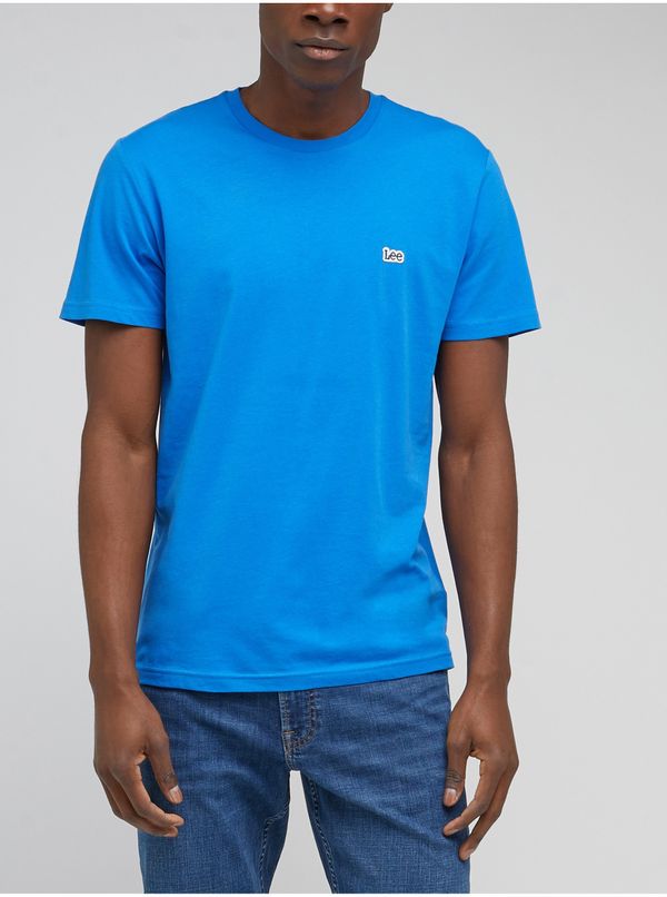 BLUE MEN'S T-SHIRT LEE - MEN